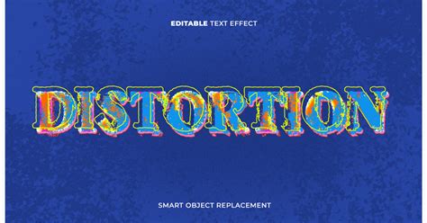 Distortion Text Effect Scene Generators Ft Distortion And Effect Envato