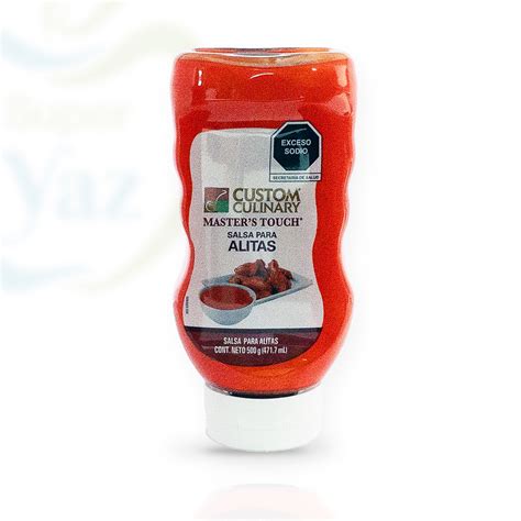 Custom Culinary Salsa Para Alitas 500g Super Yaz