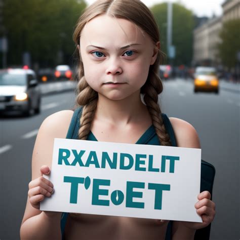 Cartoon Sex Pics Greta Thunberg Naked Tits Demonstration Naked