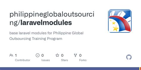 github philippineglobaloutsourcing laravelmodules base laravel modules for philippine global