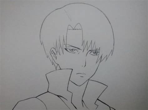 Как нарисовать Леви Аккермана из аниме Атака Титанов 7 уроков Рисовать Наброски Рисунок