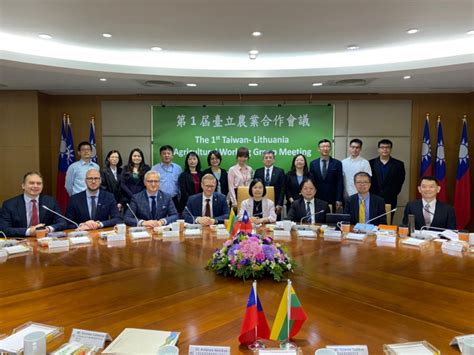 臺灣與立陶宛簽署農業合作備忘錄並召開首屆次長級農業合作會議 兩國承諾深化農業合作交流與貿易投資農業 僑務電子報