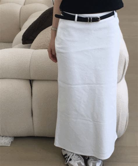 머메이드 밀크스커트 블랙 색상추가 Sm [스커트 롱스커트 아이보리 코디추천 데일리 봄코디 대학생 직장인 Y2k] 에이블리