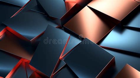Generative Ai A Metallic Texture For A Luxury Or High Tech Website Design Stock Illustration