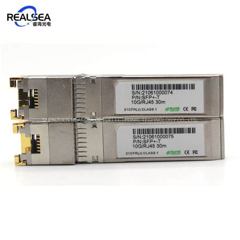 Sfp Rj45 Transceiver Module Cisco Compatible Sfp 10g T 10g Copper Sfp