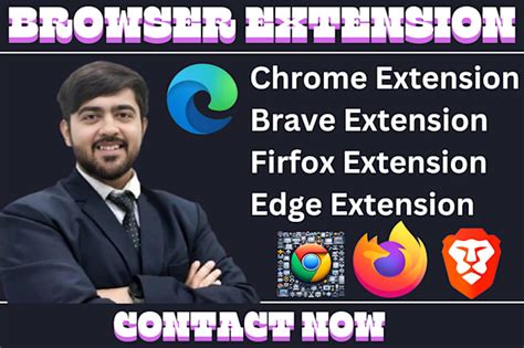Develop Custom Chrome Brave Firefox Edge Extension In Javascript Python By Arhsanbuntu Fiverr