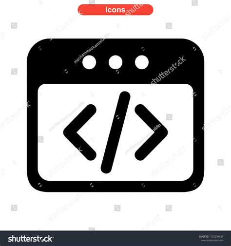 Coding Icon Over 562861 Royalty Free Licensable Stock Illustrations