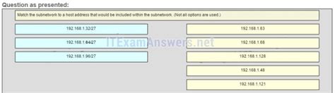CCNA V V Chapter Exam Answers Full CCNA V V Chapter Exam Answers Full