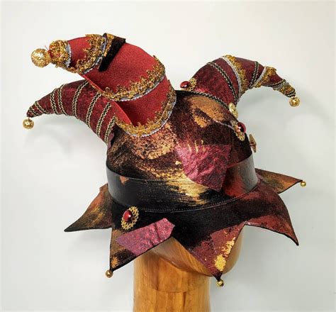 Court Jester Hat Circus Carnival Clown Party Hat Crown Hat