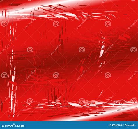 Broken Glass Red Background Stock Illustration Illustration Of Grunge