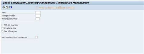 LX SAP Tcode Stock Comparison IM WM