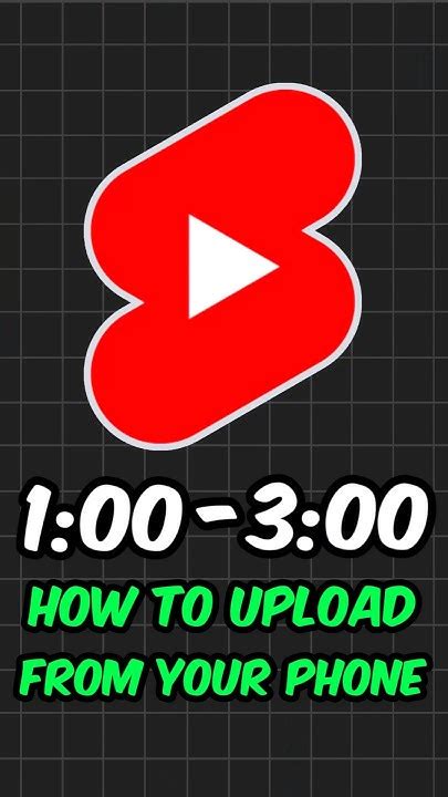 Youtube Tips Make Shorts Longer Than 60 Seconds Youtube