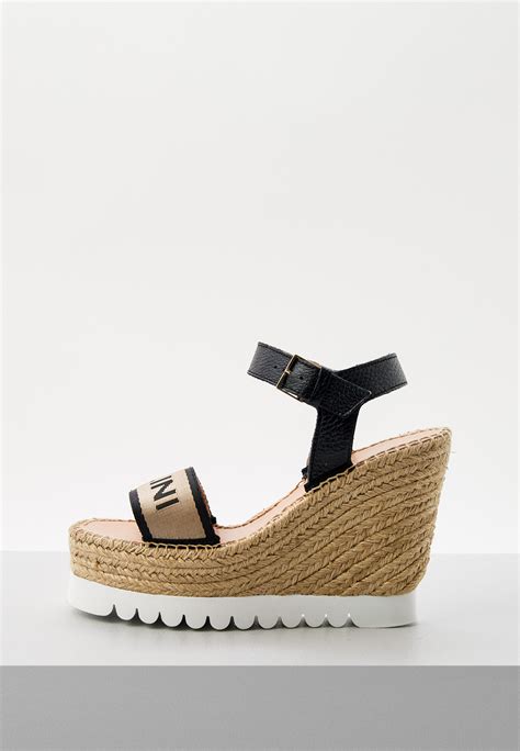 Босоножки Pollini, цвет: черный, RTLACQ398401 — купить в интернет ...