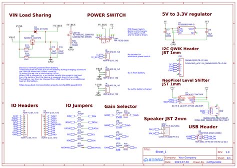 esp32 audio node oshwlab
