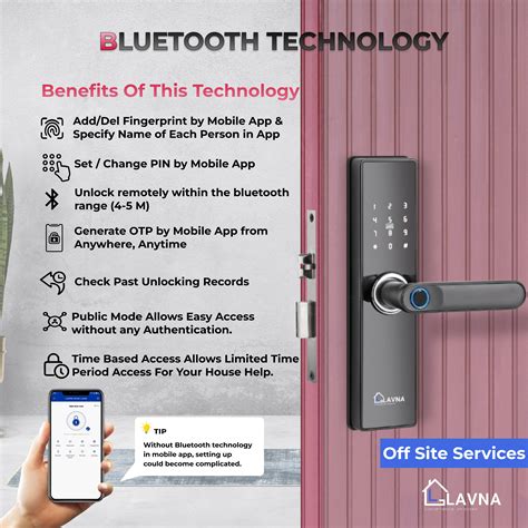 Lavna Smart Door Lock With Fingerprint Camera Wifi Mobile App Lavna Locks