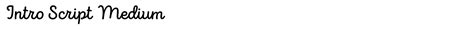 Intro Script Font Webfont And Desktop Myfonts