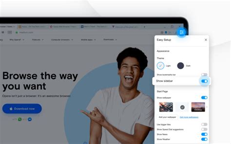 Customization Opera Help