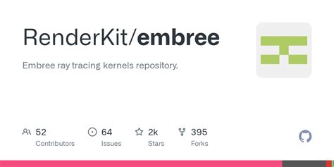 Releases RenderKit Embree GitHub