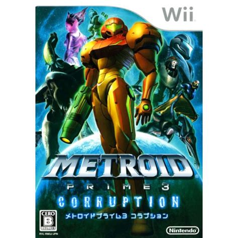Metroid Prime 3 Corruption Wii Japanese Imported