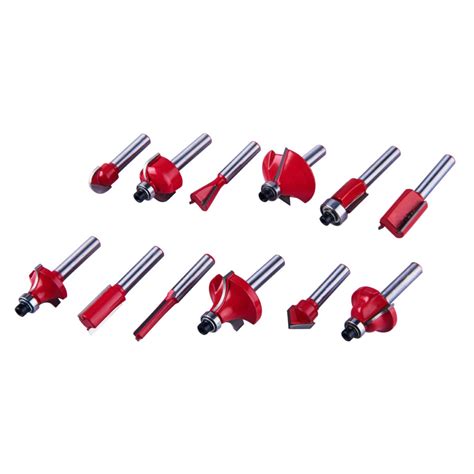 12pc 14 Router Bit Set Amtech