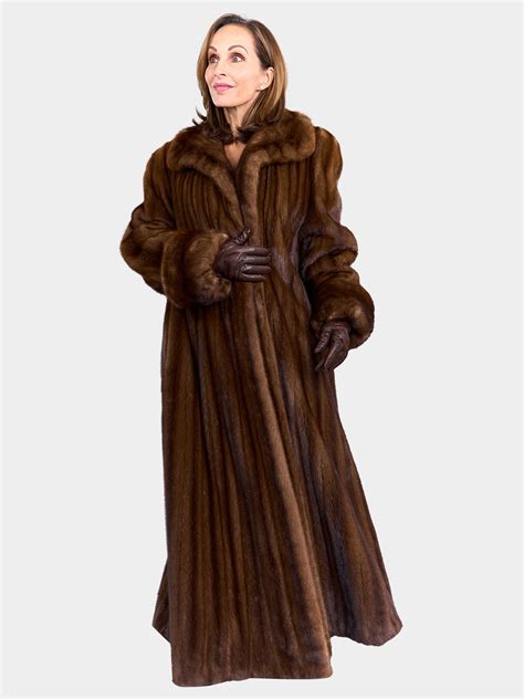 Demi Buff Female Mink Fur Coat Womens Xl Estate Furs