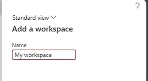 Creating Workspaces In D365 Finance And Supply Chain Management Easy