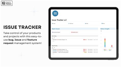 Issue Tracker Notion Template