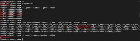 Escaping The Container Weaponizing Kernel Module Loading Via Cap Sys Module By Ibm Ptc