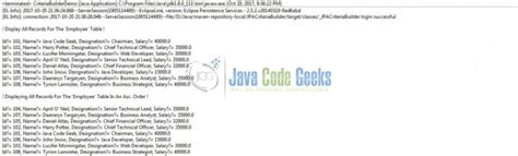 Jpa Criteriabuilder Example Java Code Geeks
