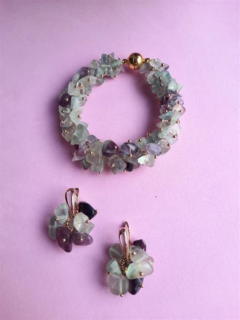 Комплект прикрас з камінням — ціна 395 грн у каталозі Комлекти Купити аксесуари за доступною