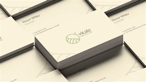 Vitale Visual Identity Naming 7 Images Behance