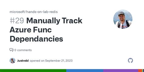 Manually Track Azure Func Dependancies Issue 29 Microsoft Hands On