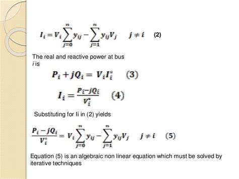 Gauss Siedel Method Of Load Flow