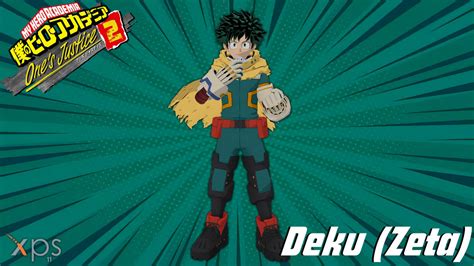Mha Deku Costume Zeta Xps Dl By Mha Deaf On Deviantart