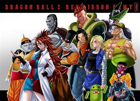 The Androids Red Ribbon Army Dbz By Raydash30 On Deviantart