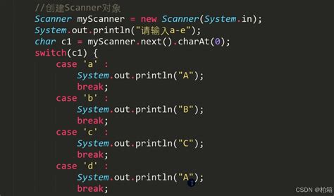 Java分支结构switchjava 流程图switch标准画法 Csdn博客