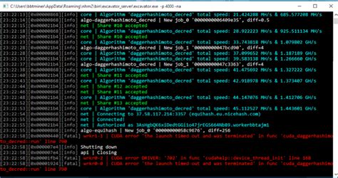 Cuda Error With Nh Ver Beta Issue Nicehash Excavator Github