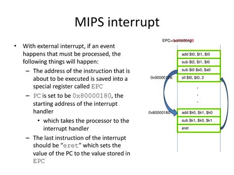 mips i o and interrupt ppt download