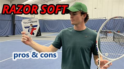 Trying Daniil Medvedevs String Tecnifibre Razor Soft Tennis String Review Razor Code Vs