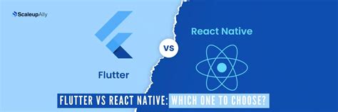 Flutter Vs React Native Which One To Choose In