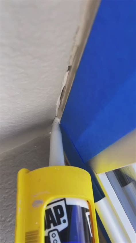 How To Fix Cracks Around Window Frame Home Improvement Projects Handyman Projects Diy Home