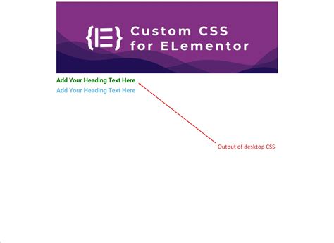 Custom Css For Elementor Wordpress Plugin