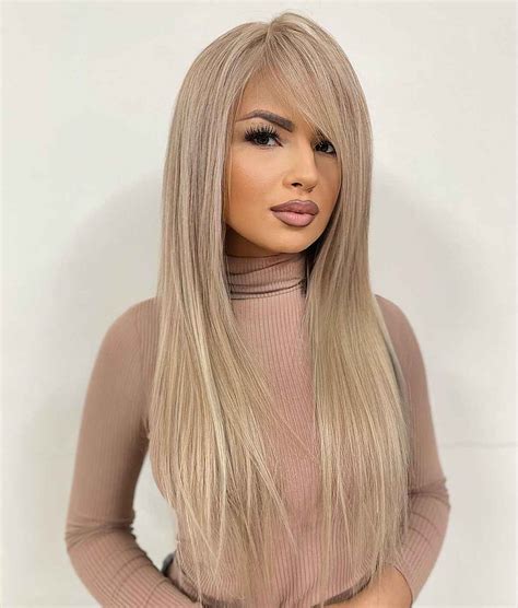 Straight Side Swept Hairstyles