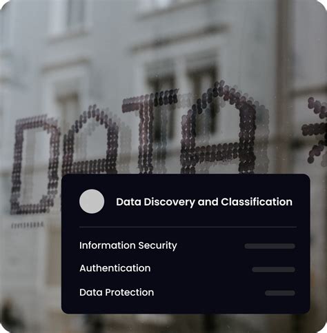 Data Discovery And Classification Infocentric