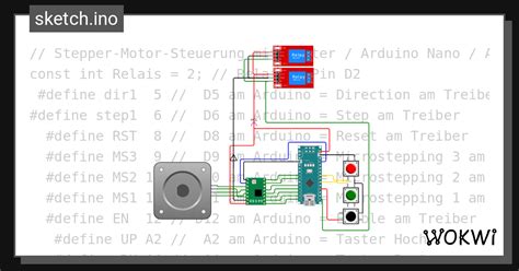 Motorized Bed With 2 Buttons And Relais Wokwi Esp32 Stm32 Arduino