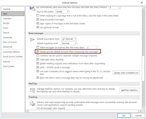 How To Set A New Default Account In Outlook Windows Central