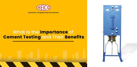 Importance Of Cement Testing In Construction