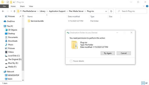 Need Help Installing A Plug In For My Plex Server Runraid