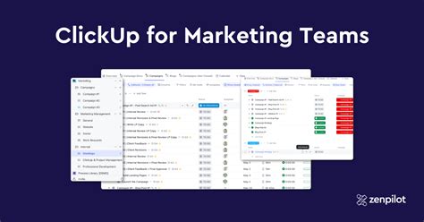 Clickup For Internal Marketing Teams The Ultimate Guide