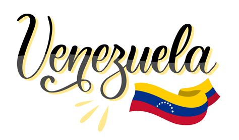 Venezuela Letra De Venezuela Bandera De Venezuela Imagen Venezuela